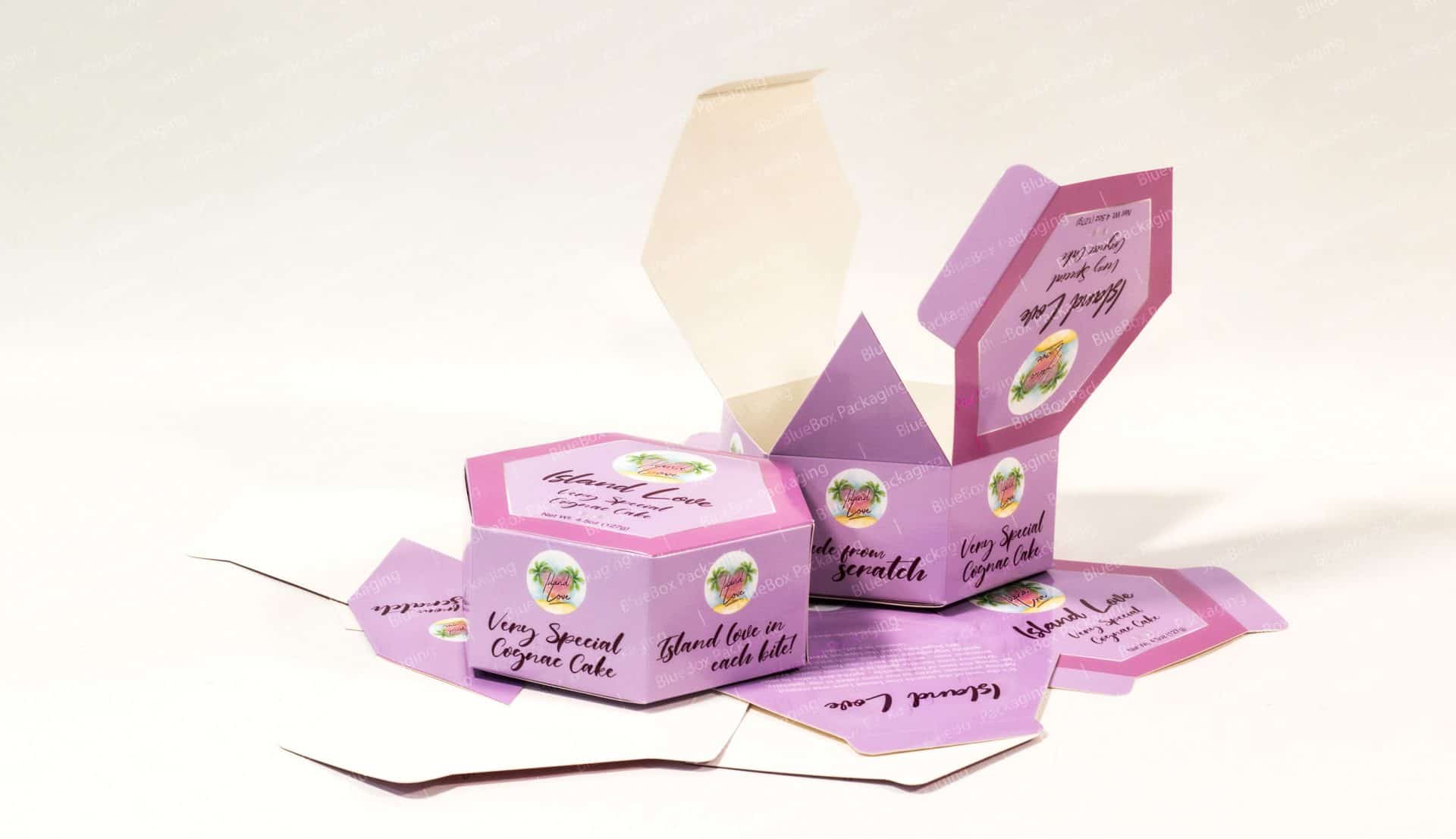Custom Hexagon Boxes at Wholesale Rates | Blue Box Packaging
